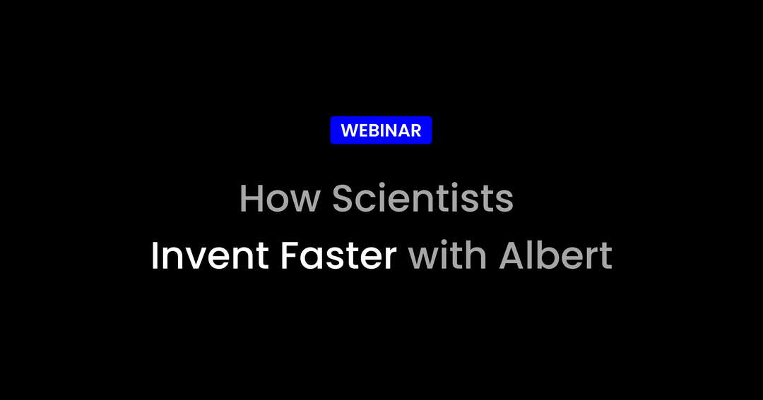Albert Invent — The R&D platform built for chemists.